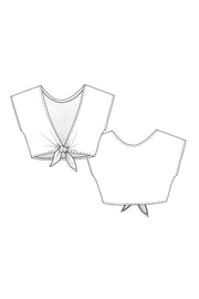 Maxine Crop Digital Sewing Pattern – Elizabeth Suzann