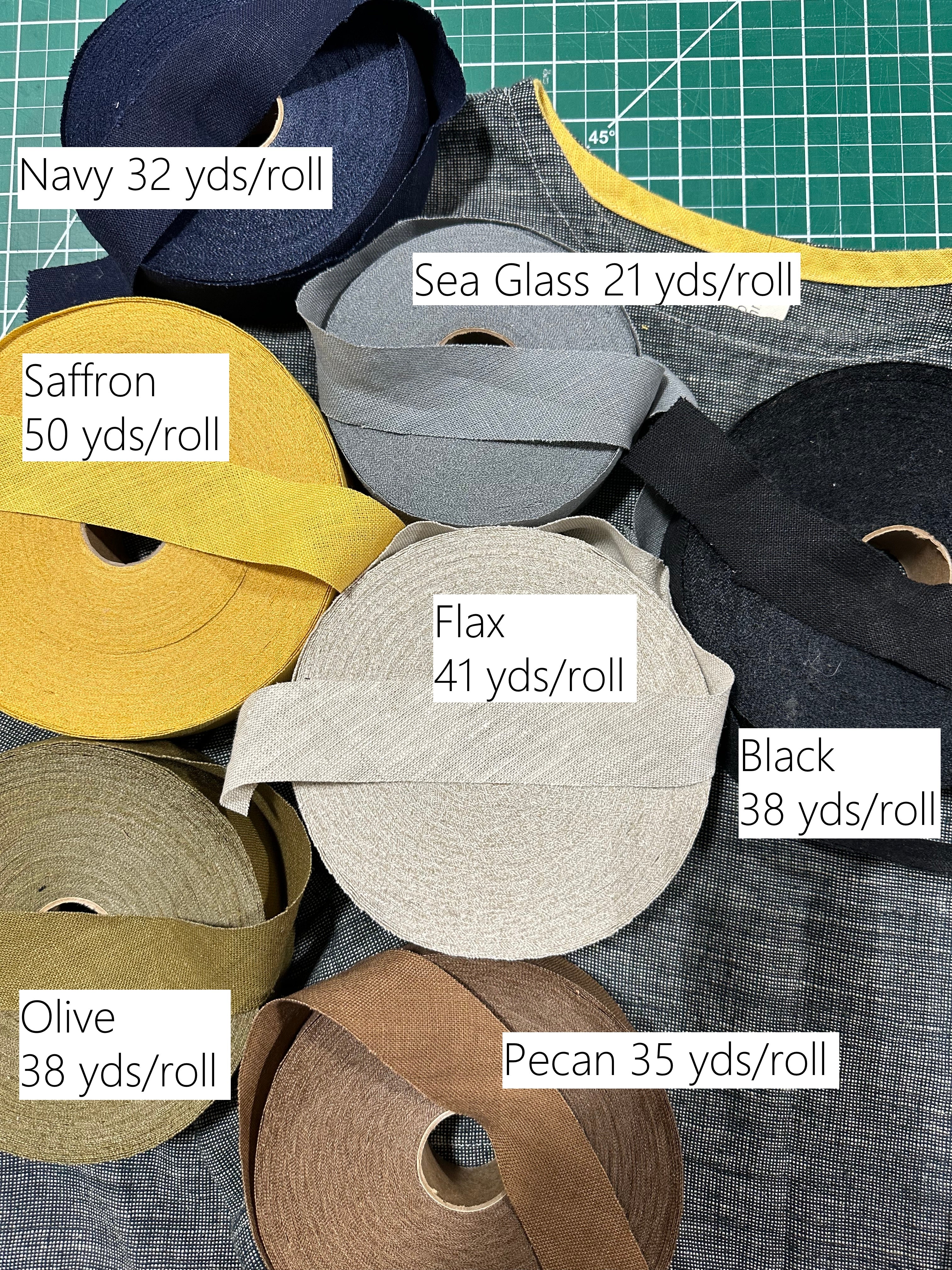 Midweight Linen Bias Tape | By the Roll – Elizabeth Suzann